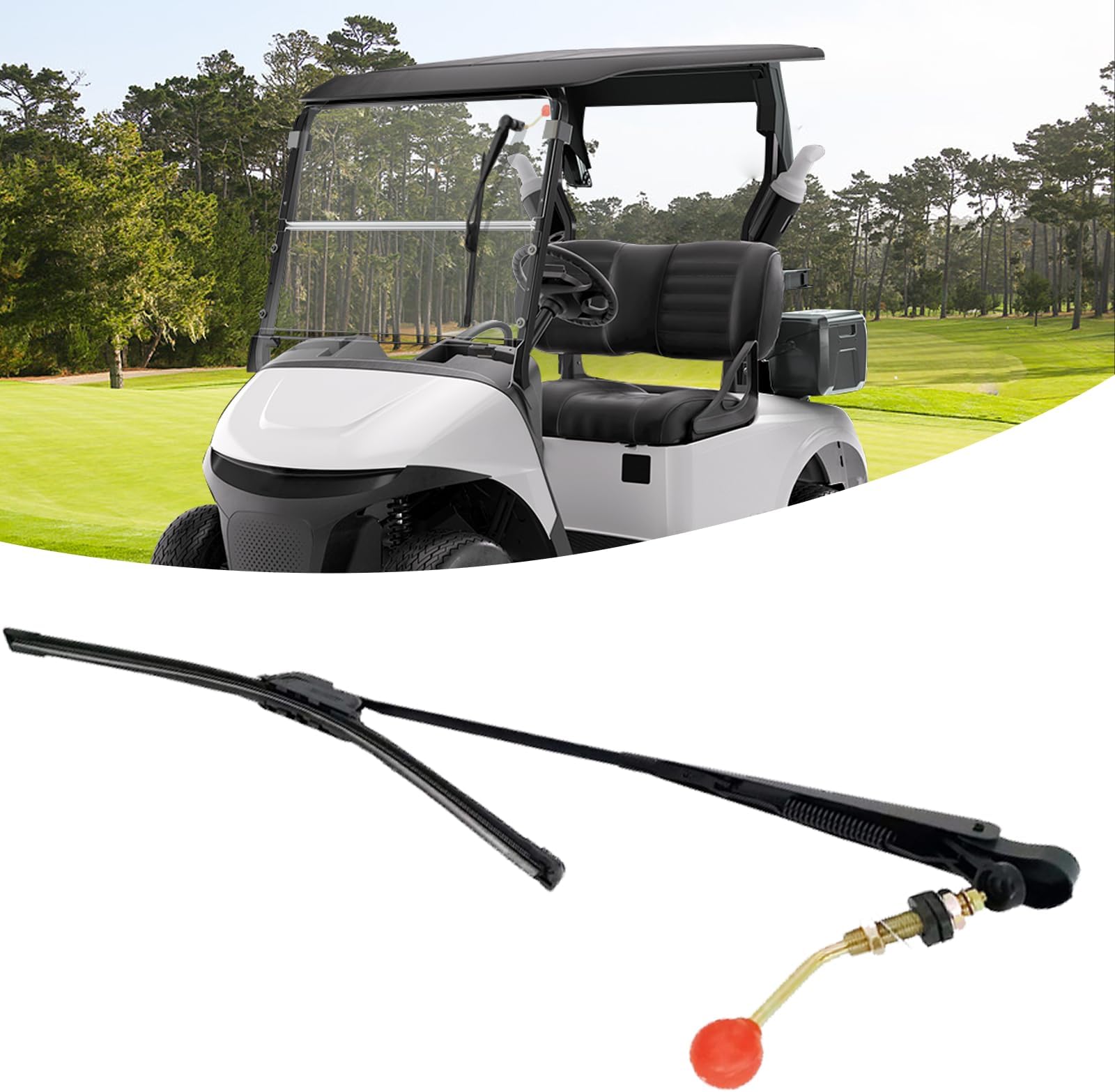 Amazon.com: emp UTV Hand Operated Windshield Wiper 12" : Automotive