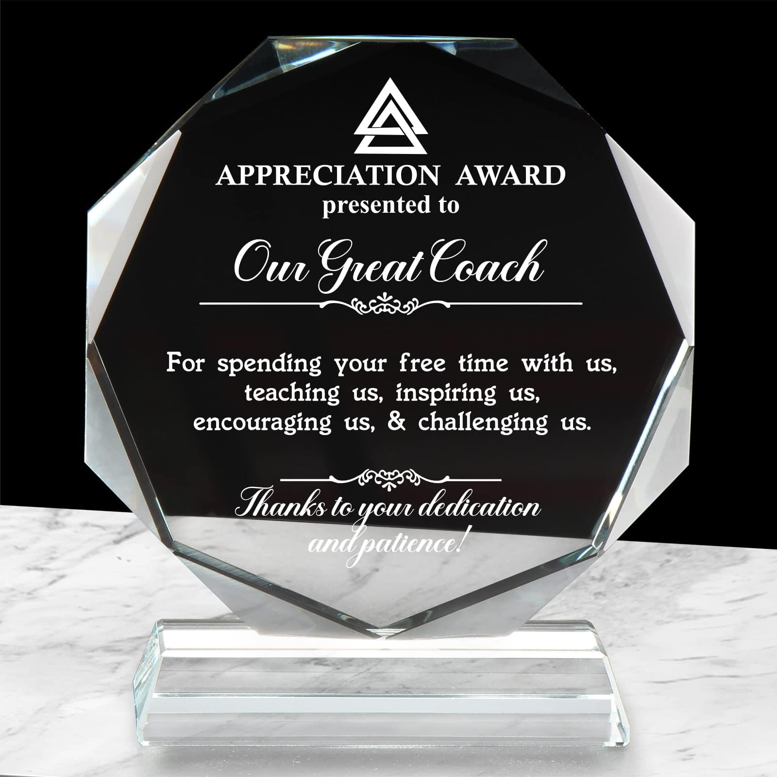 Amazon.com: Panelee Acrylic Coach Gifts for Coach Thank You Gifts Cute ...