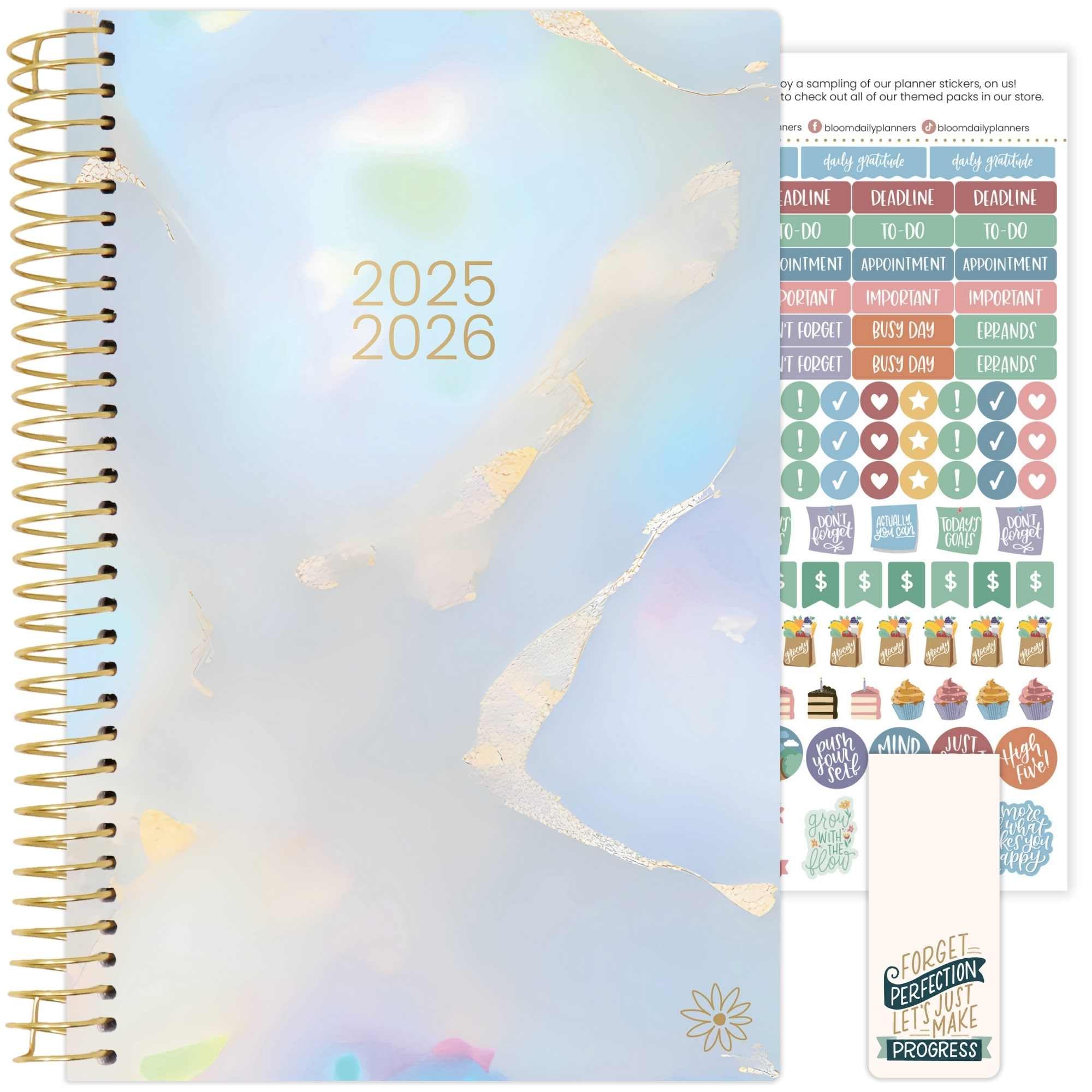 Snapklik.com : Bloom Daily Planners 2025-2026 Academic Year Daily ...
