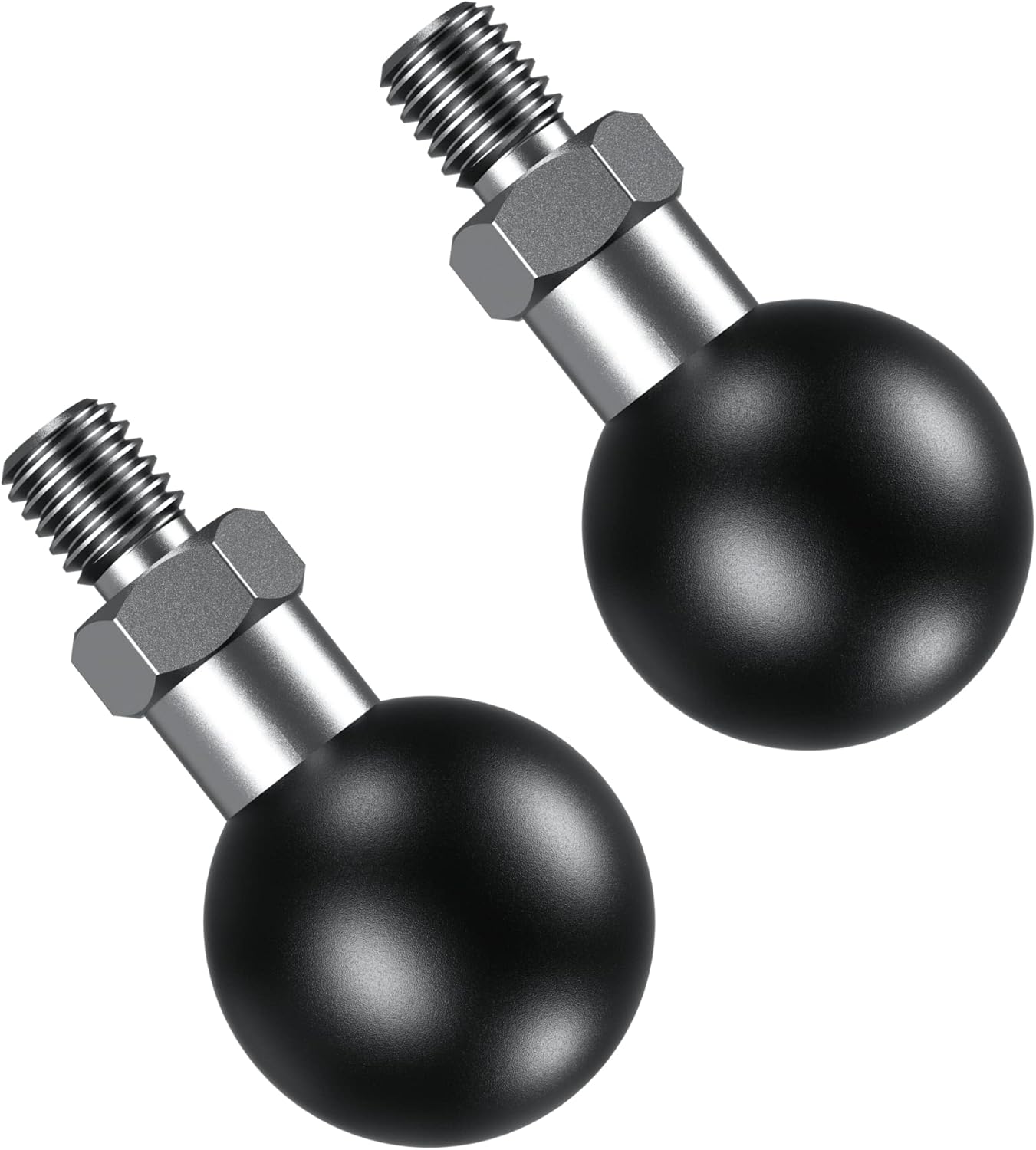 Amazon.com: BRCOVAN 2 Pack, 1'' Ball Adapter with M8 x 1.25 Threaded ...
