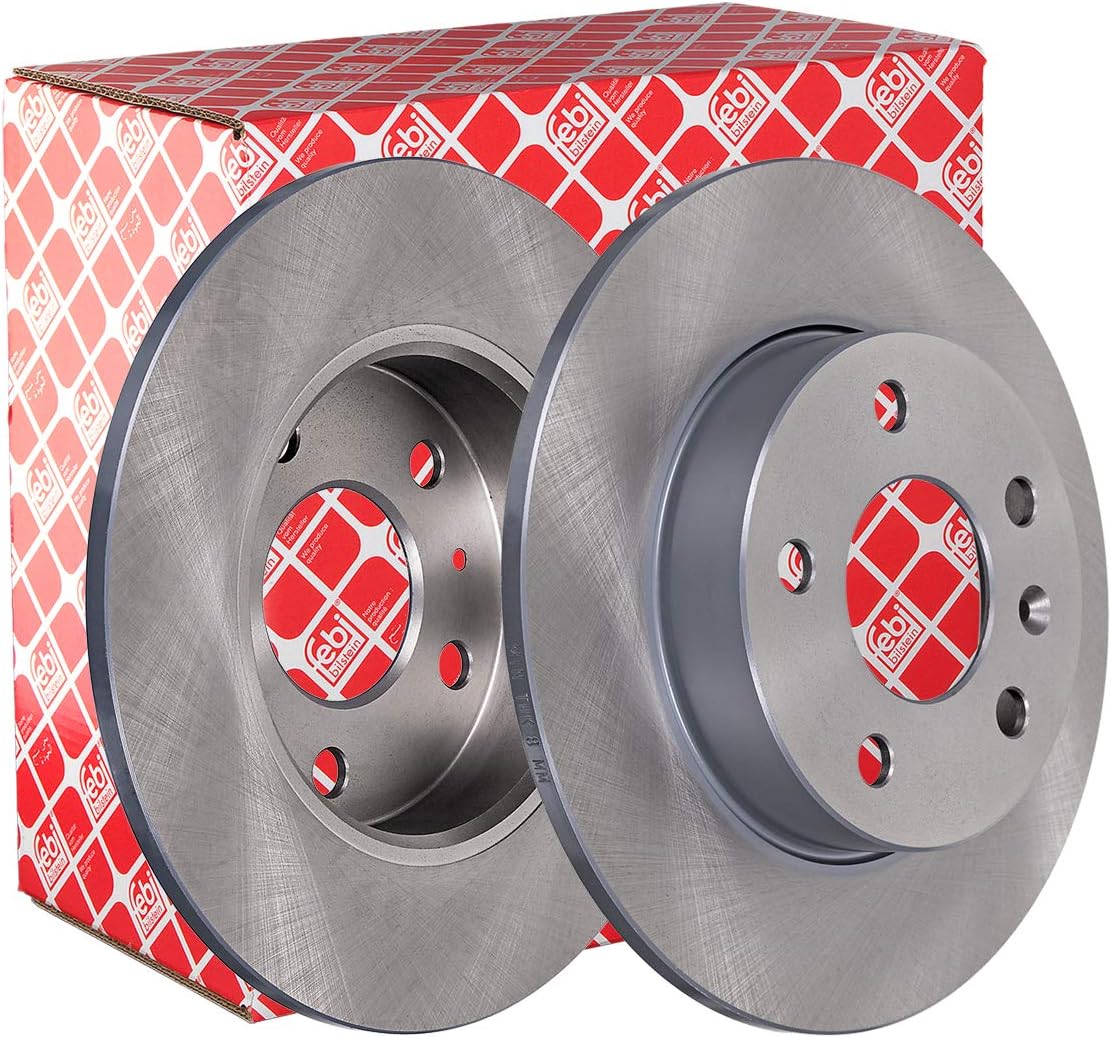 febi bilstein 36128 Brake Disc Set (2 Brake Disc) rear, full, No. of ...
