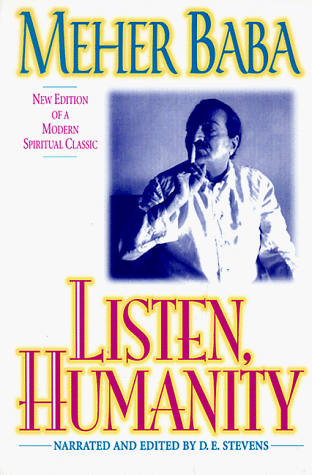 Listen Humanity: Baba, Meher: 9780824517328: Amazon.com: Books