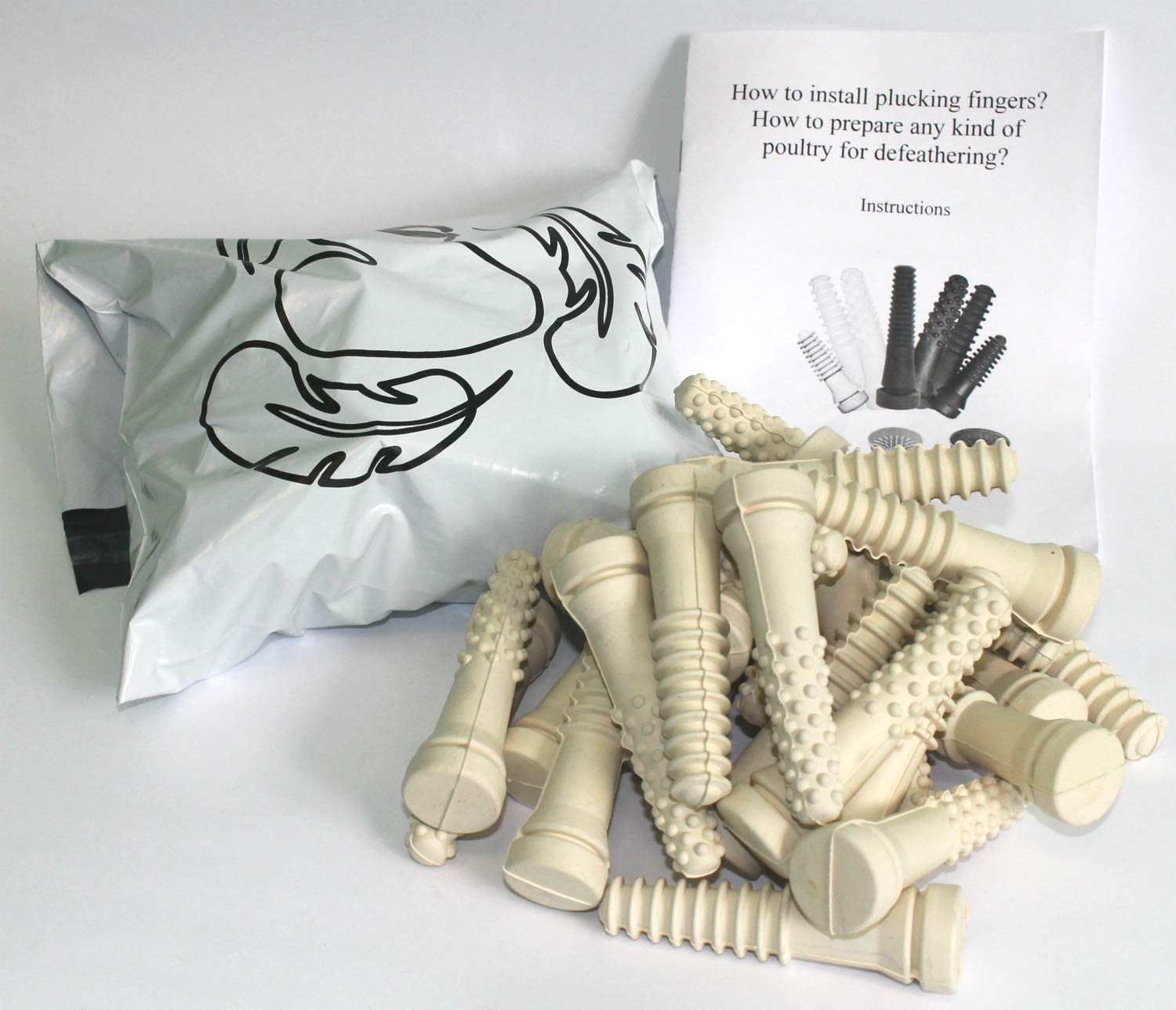 Kent Company Chicken Plucker Fingers