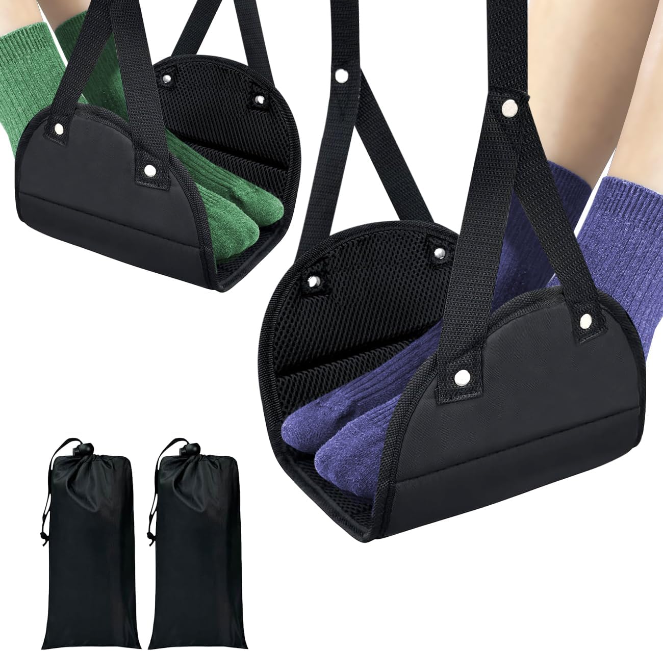 Amazon.com: Portable Airplane Foot Rest, Travel Essentials for Flying ...