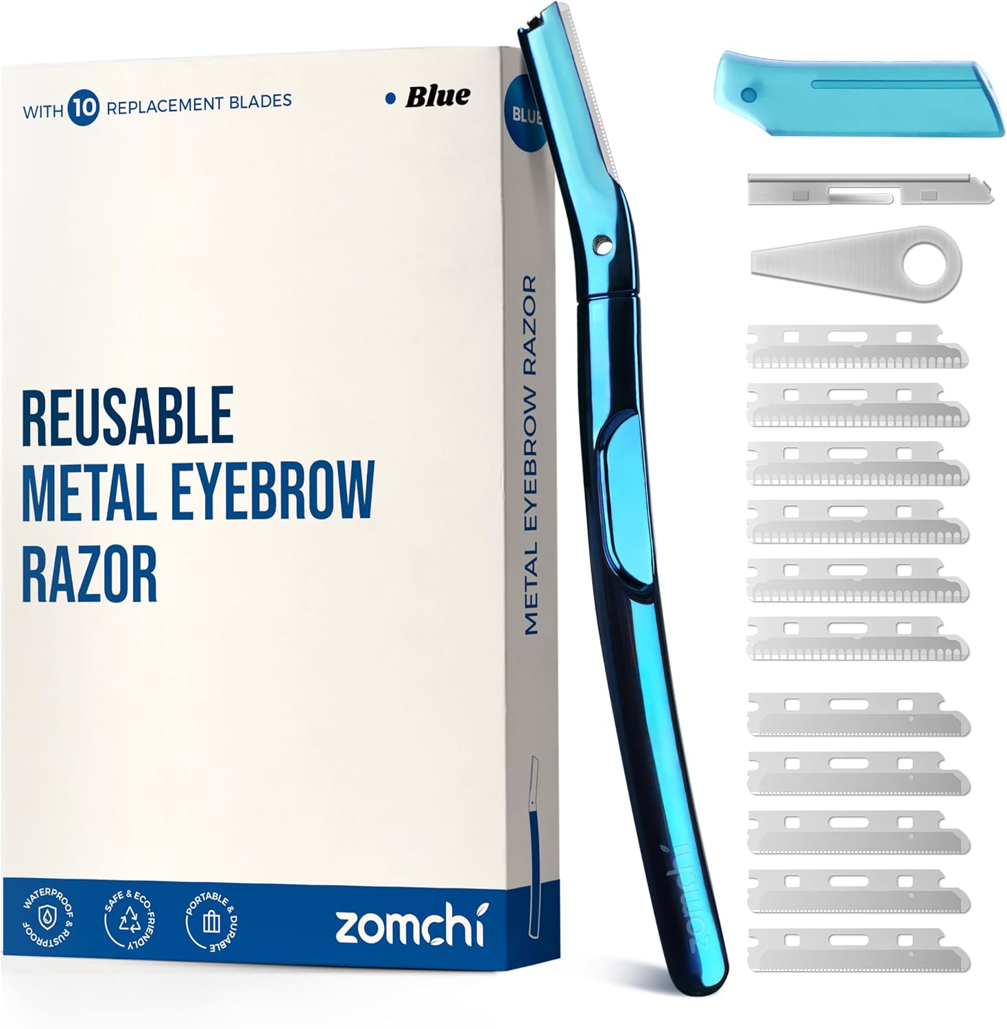 ZOMCHI Eyebrow Razor, Face Razors for Women&Men, Eyebrow Trimmer with ...