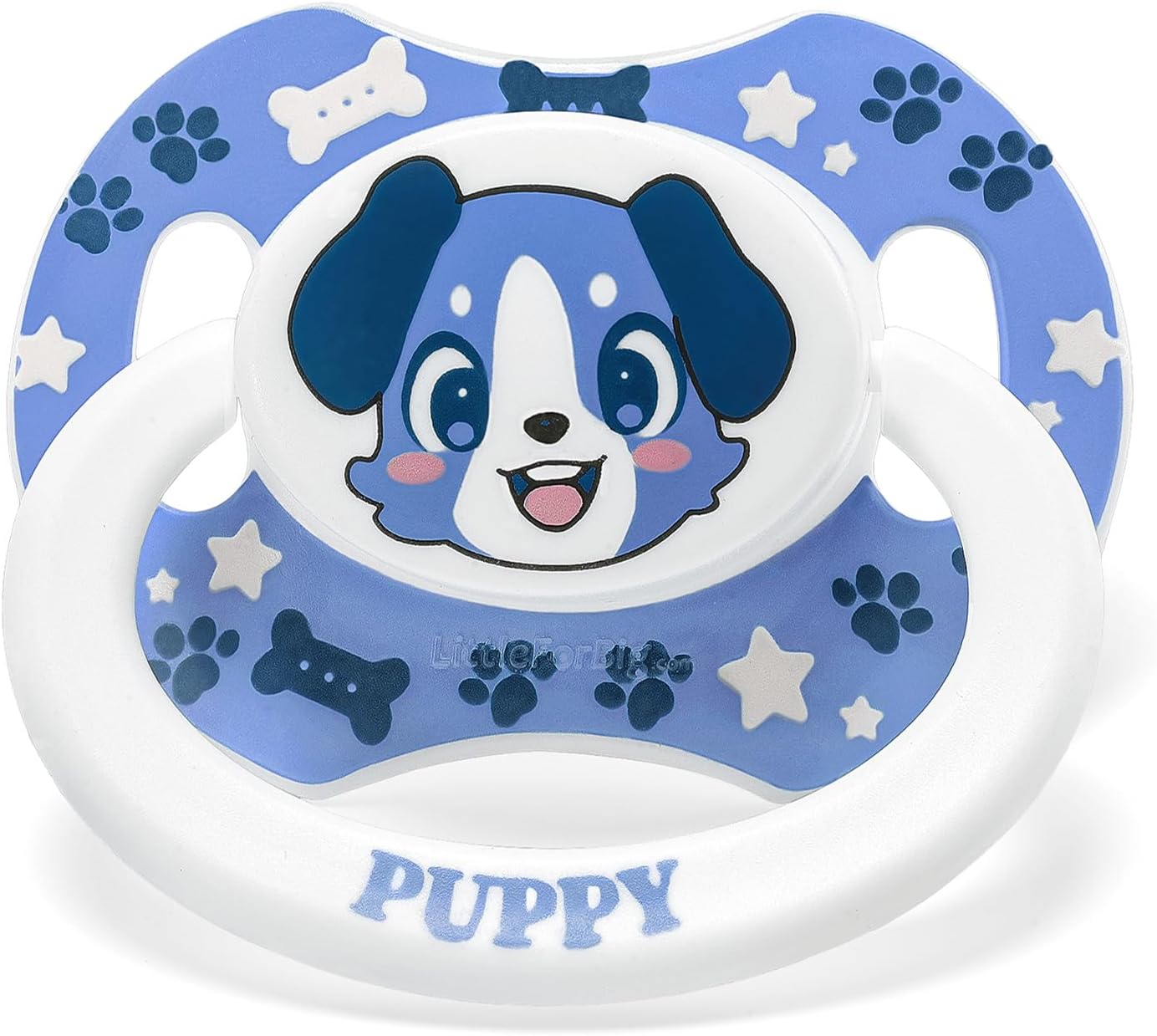 LittleForBig Bigshield Generation-II Adult Sized Printed Pacifier Puppy ...