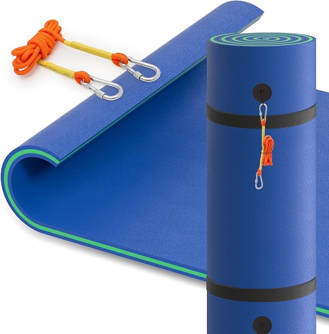 Amazon.com: MADOG 8 x 6 Ft Outdoor Floating Water Mat for Adult Beach ...