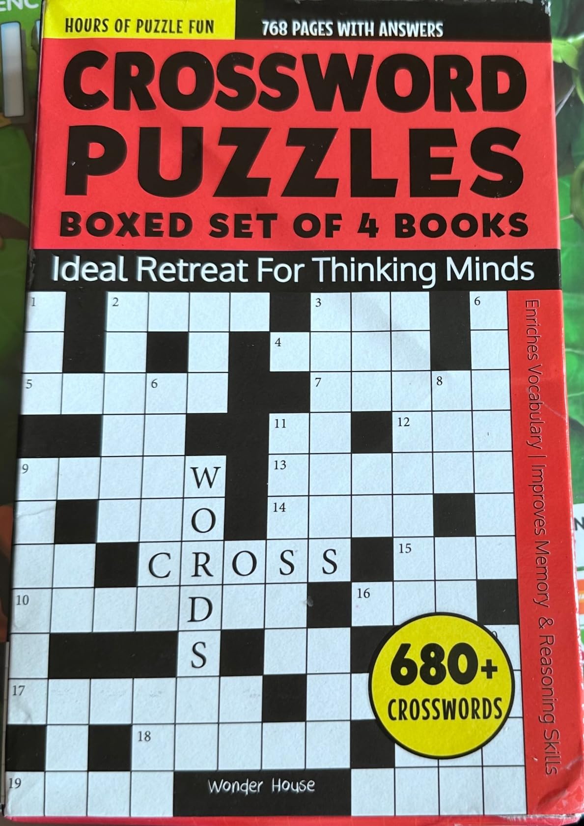 Crossword Puzzles Boxed Set [4 Books] - 680+ Engaging Crossword | Page ...