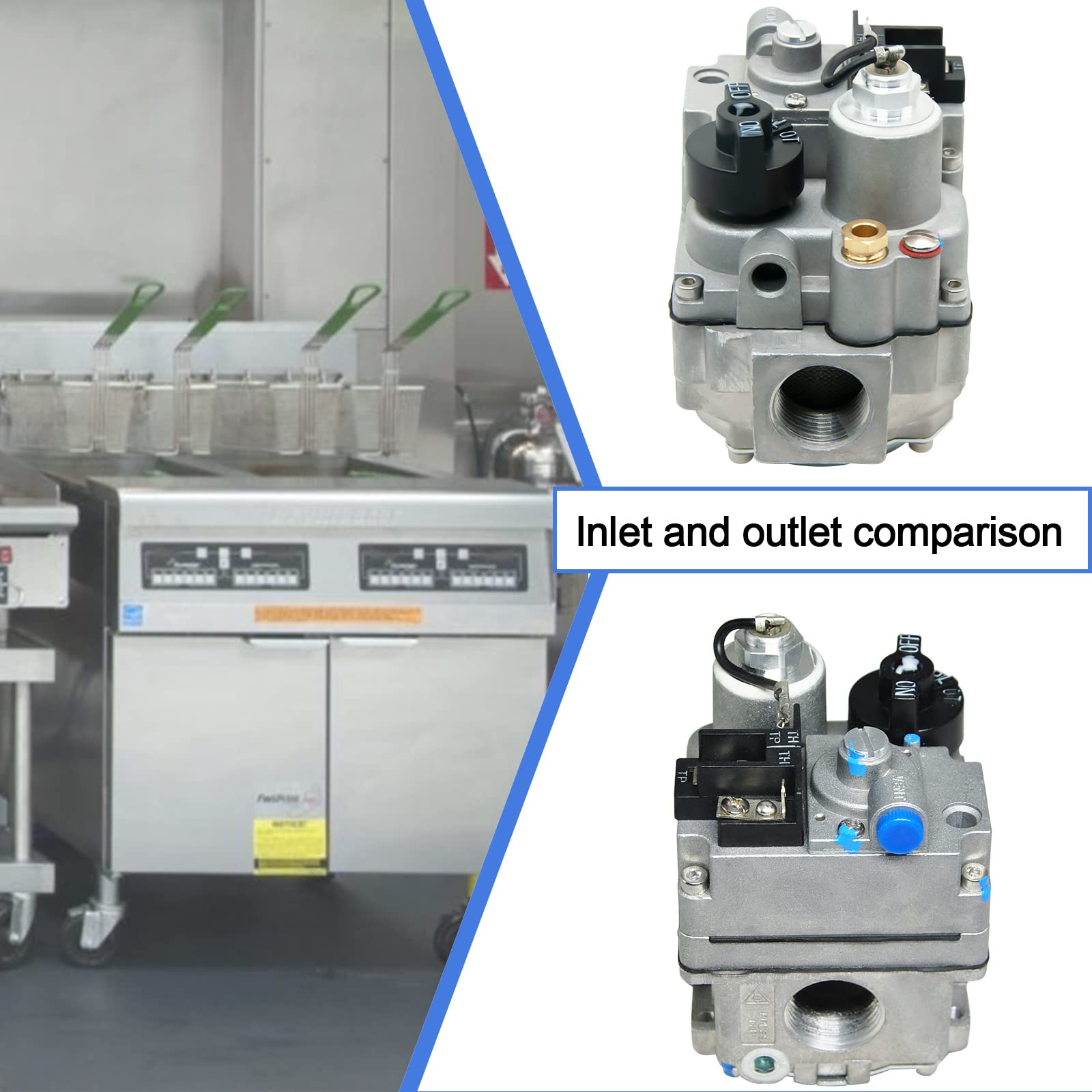 Snapklik.com : 700-506 Gas Valve, Fast Opening, 200000 BTU/H ...