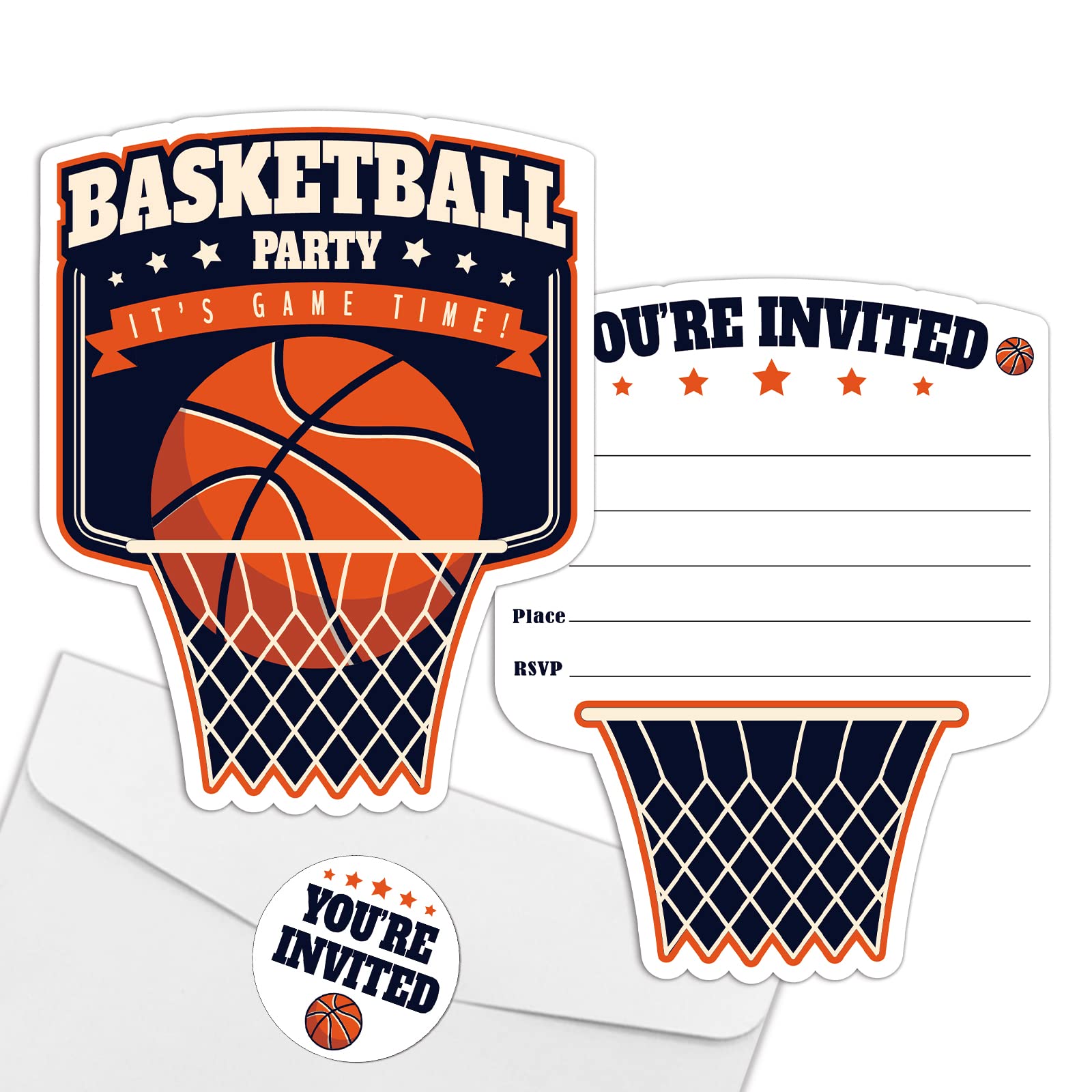 Your Invited Cards Printable Basketball