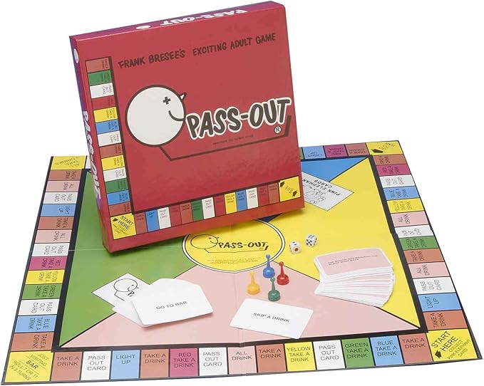 Amazon.com: Forum Novelties Pass-Out Drinking Board Game : Toys & Games