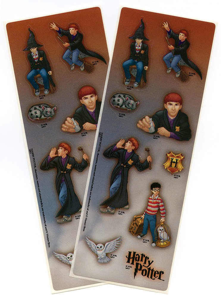 Harry Potter Stickers With Harry And Ron Weasley And More | Desertcart ...
