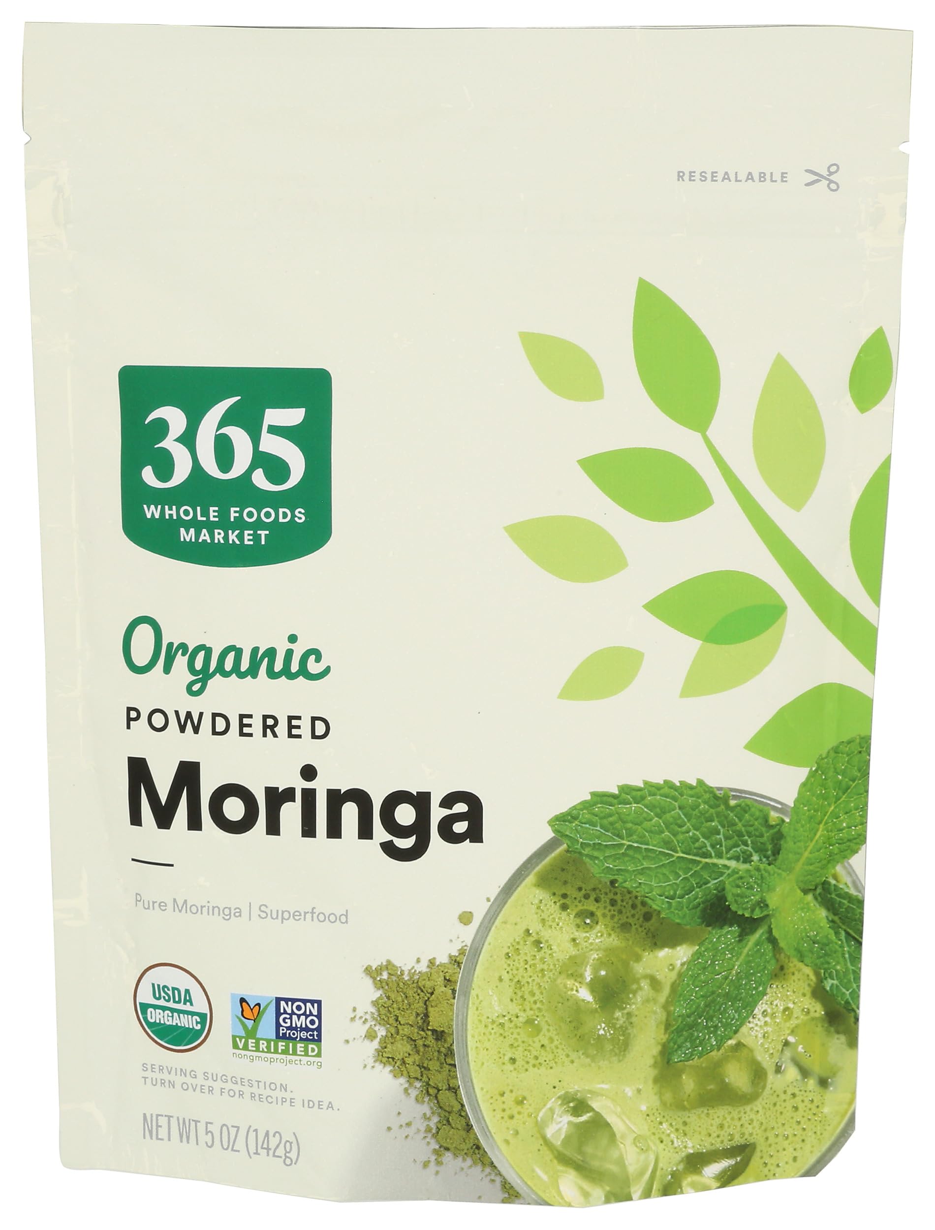 Amazon.com: 365 By Whole Foods Market, Moringa Powder Organic, 5 Ounce ...