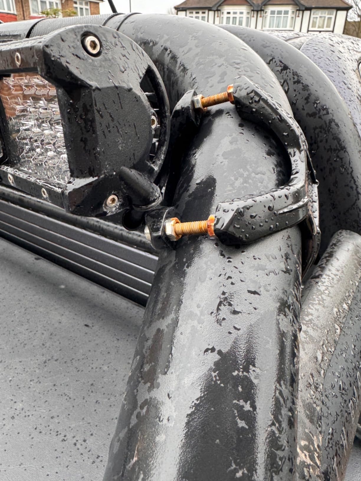 WOWLED Work Lights X Bracket, Pair X-Clamp Bullbar Mounting Bracket 2-3 ...