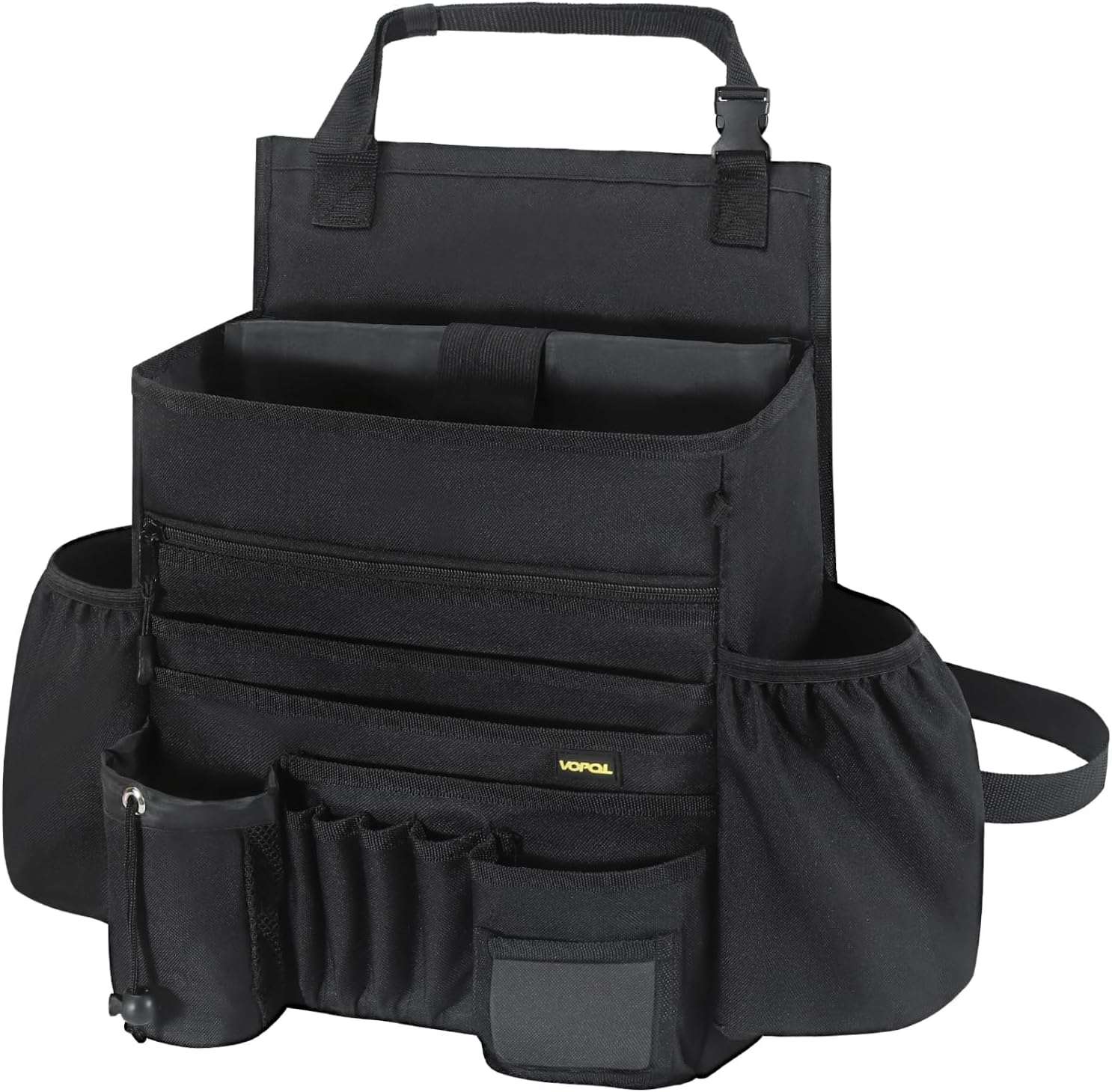 VOPQL Car Seat Organizer- Multi-Compartment Passenger Seat Organizer ...