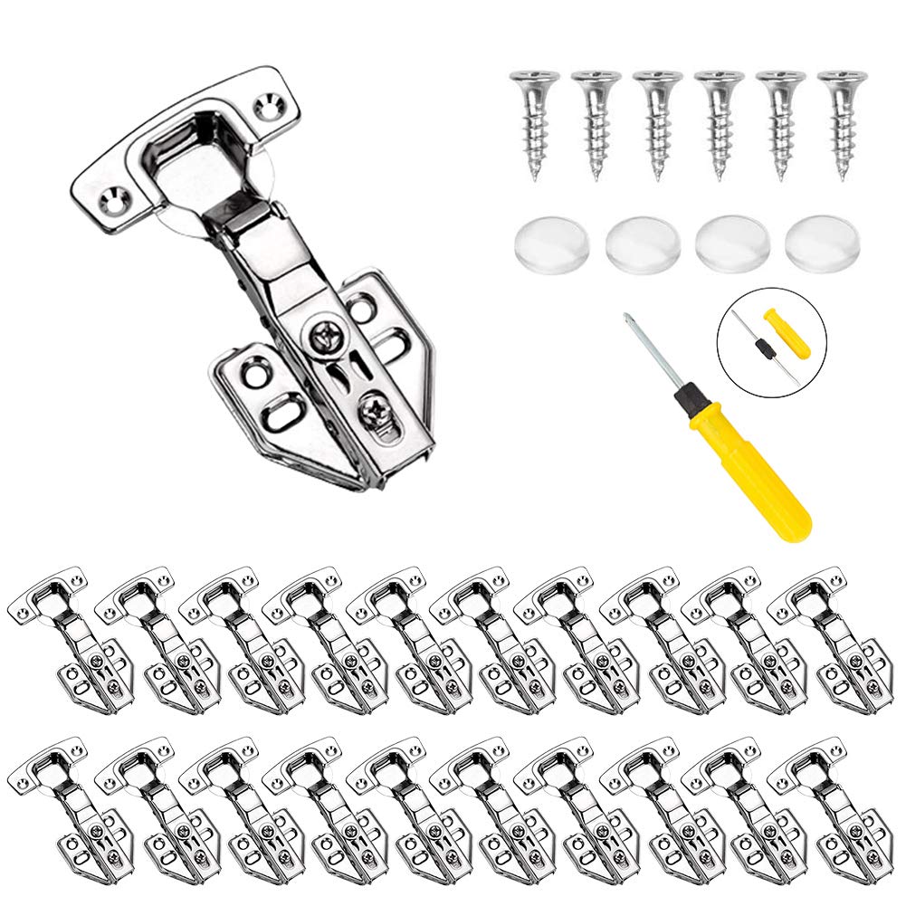 20 Pieces Soft Close Cabinet Hinge For 1 2 Partial Overlay Cupboard 20-pieces-soft-close-cabinet-hinge-for-1-2-partial-overlay-cupboard
