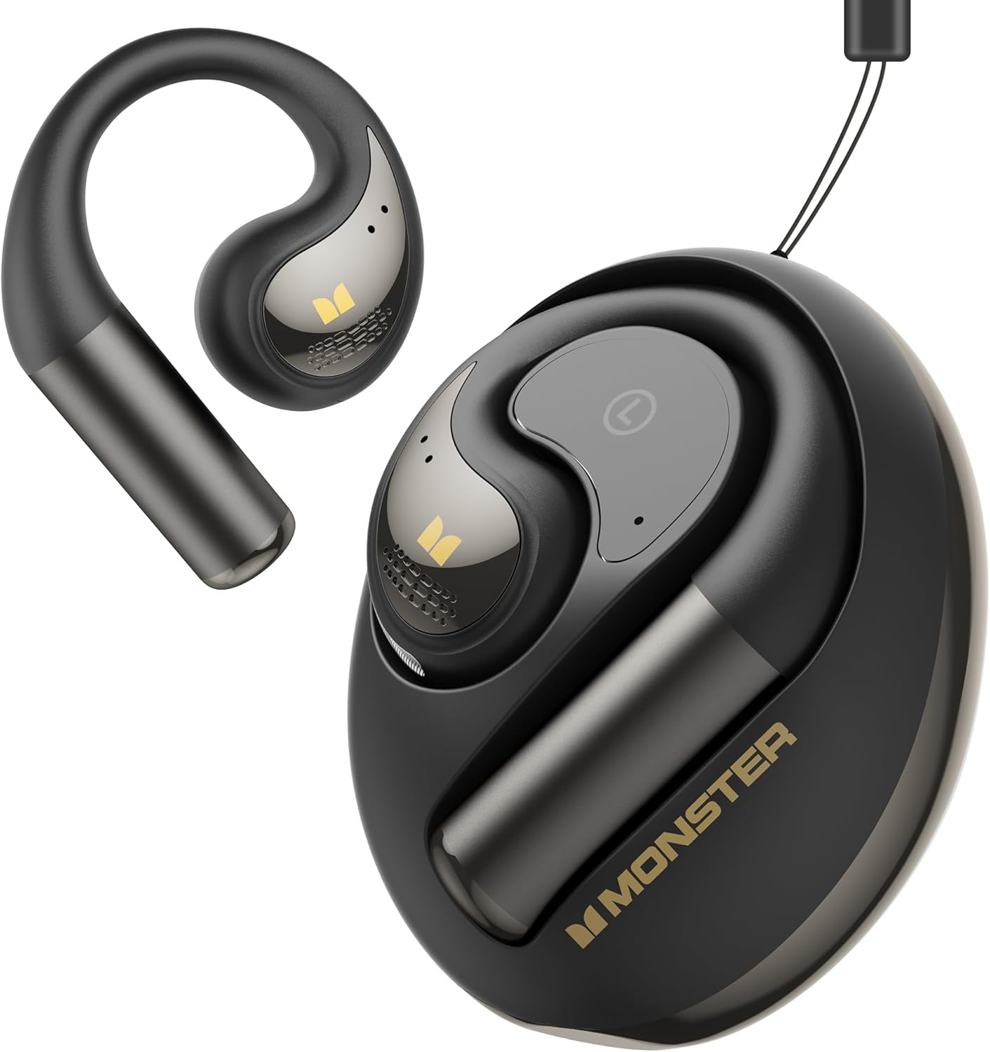 Amazon.com: Monster Open Ear AC335 Headphones, Bluetooth 5.4 Wireless ...