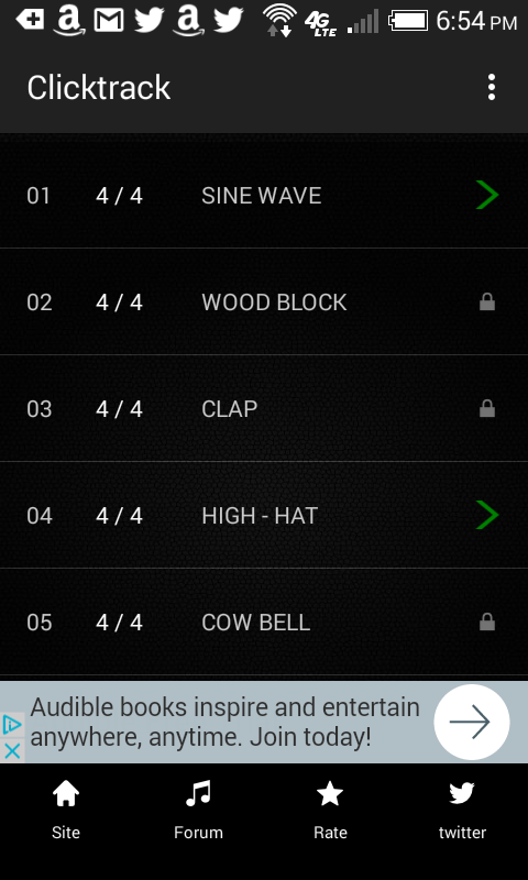 Clicktrack - App on Amazon Appstore