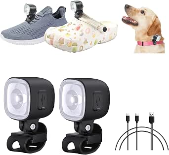 Amazon.com: YKUNIR Croc Headlights Lights for Shoes 2 Pcs, LED ...