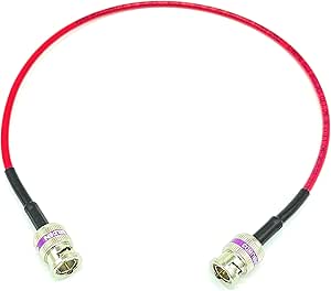 Amazon.com: AV-Cables 12G 4K HD SDI BNC - BNC Cable Belden 4855R Mini RG59 (3ft, Red) : Electronics