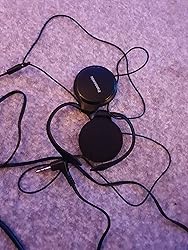 Panasonic RP-HS46E-W Slim Clip on Earphones - White: Amazon.co.uk ...