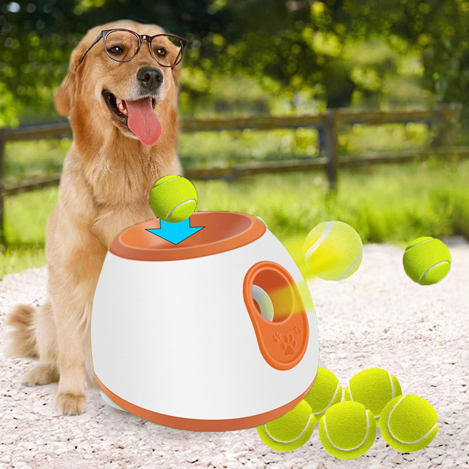 Dog Ball Launcher Automatic Dog Ball Launcher Remote Control - 2025 ...