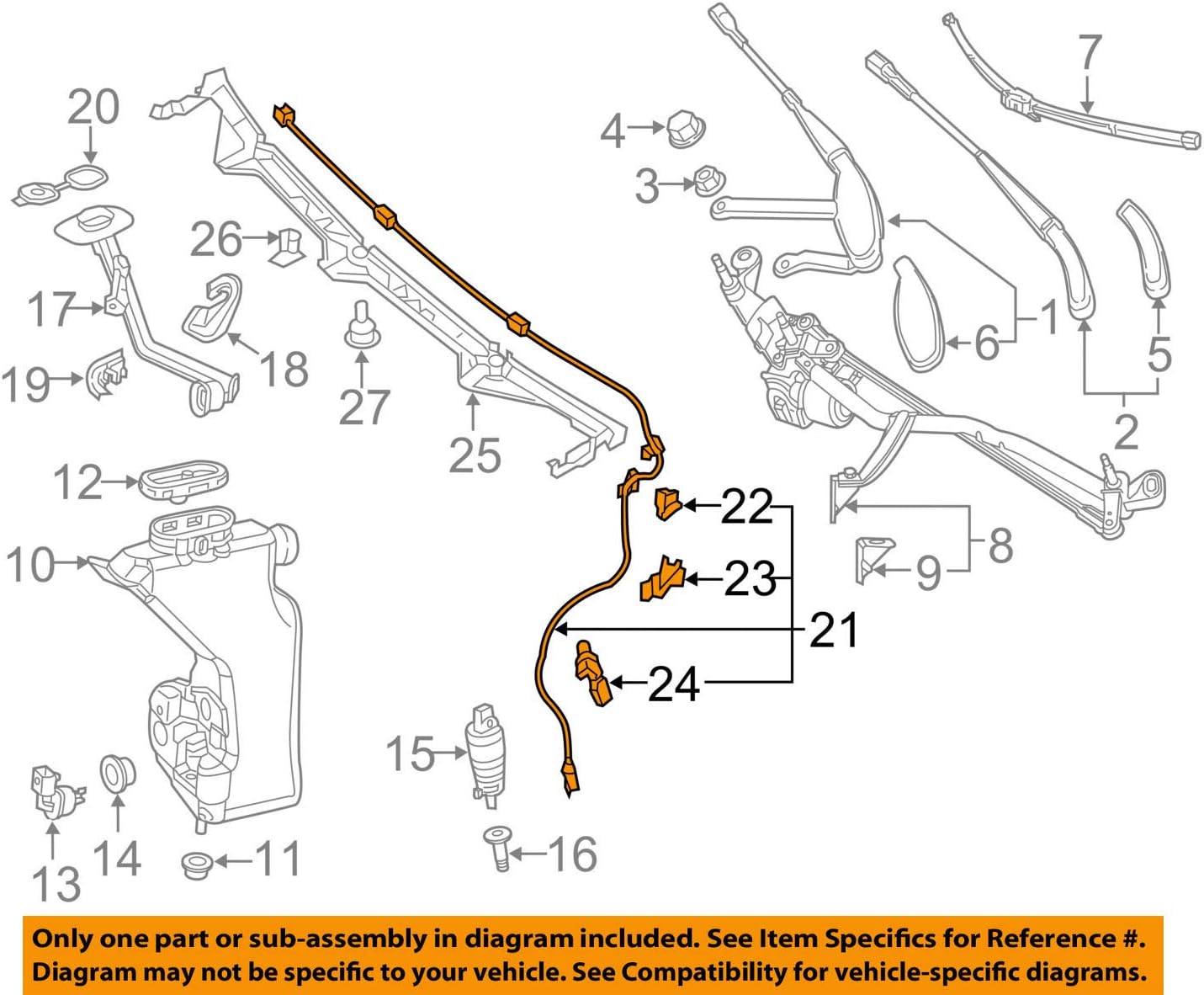 Amazon.com: Mercedes-Benz 2058600292 - Hose Assembly : Electronics
