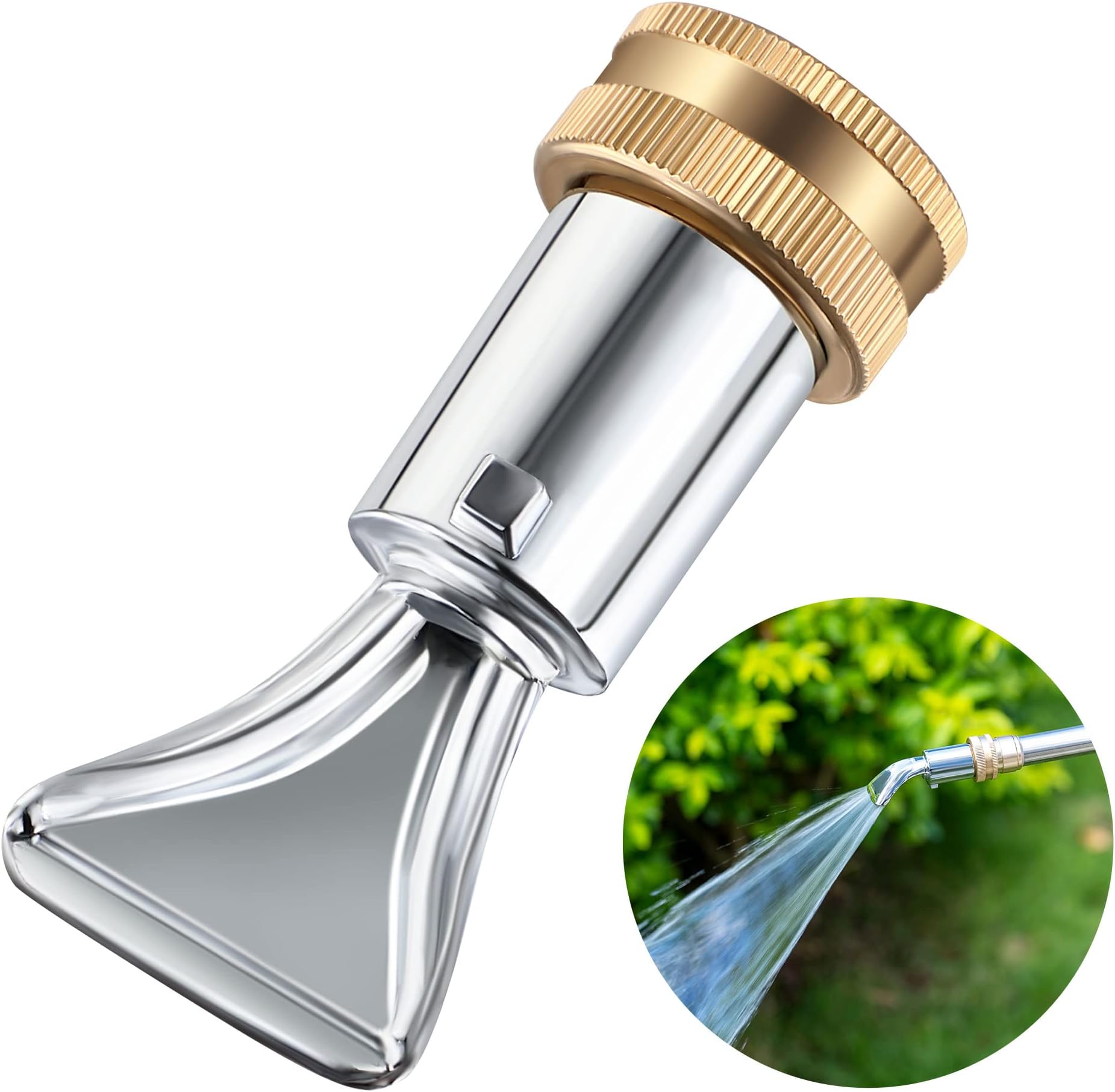 Amazon.com: Orbit 2 Pack Metal Fan Spray Garden Hose Water Nozzle ...