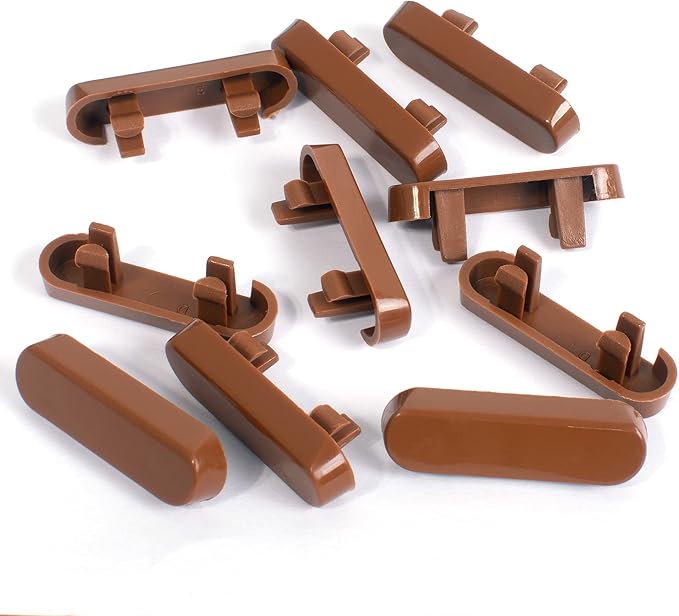 JCP 10 x Tan Window Drainage Cover Caps Weep Hole Covers for UPVC ...