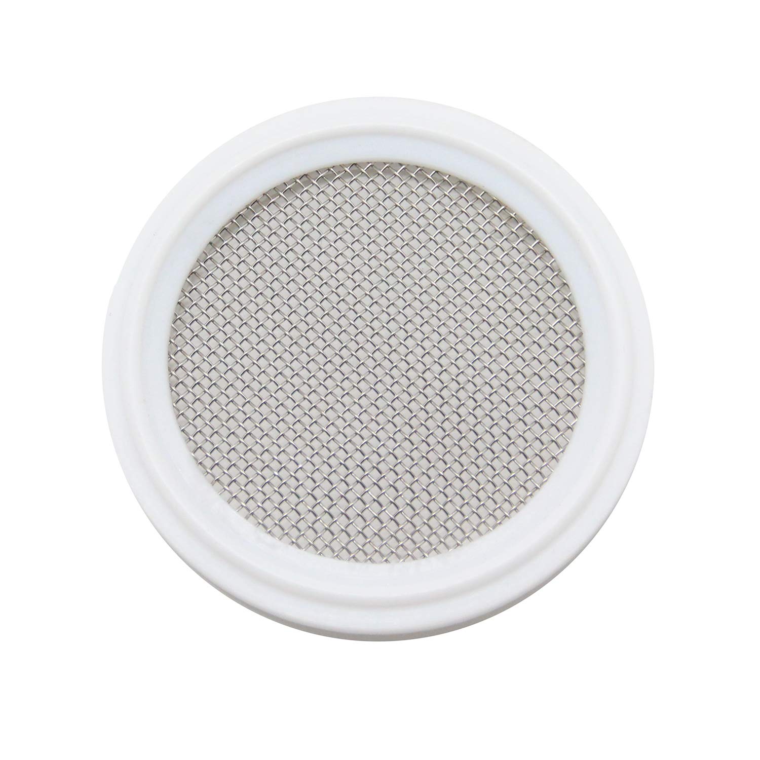 Buy 1.5" PTFE (Teflon) Sanitary ket w/Stainless Screen - Tri Clamp ...
