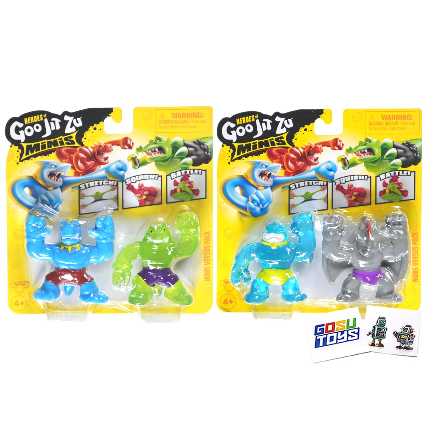 Buy Heroes of Goo JIT Zu Minis Versus Pack (Goo Power Th vs Terrack and ...