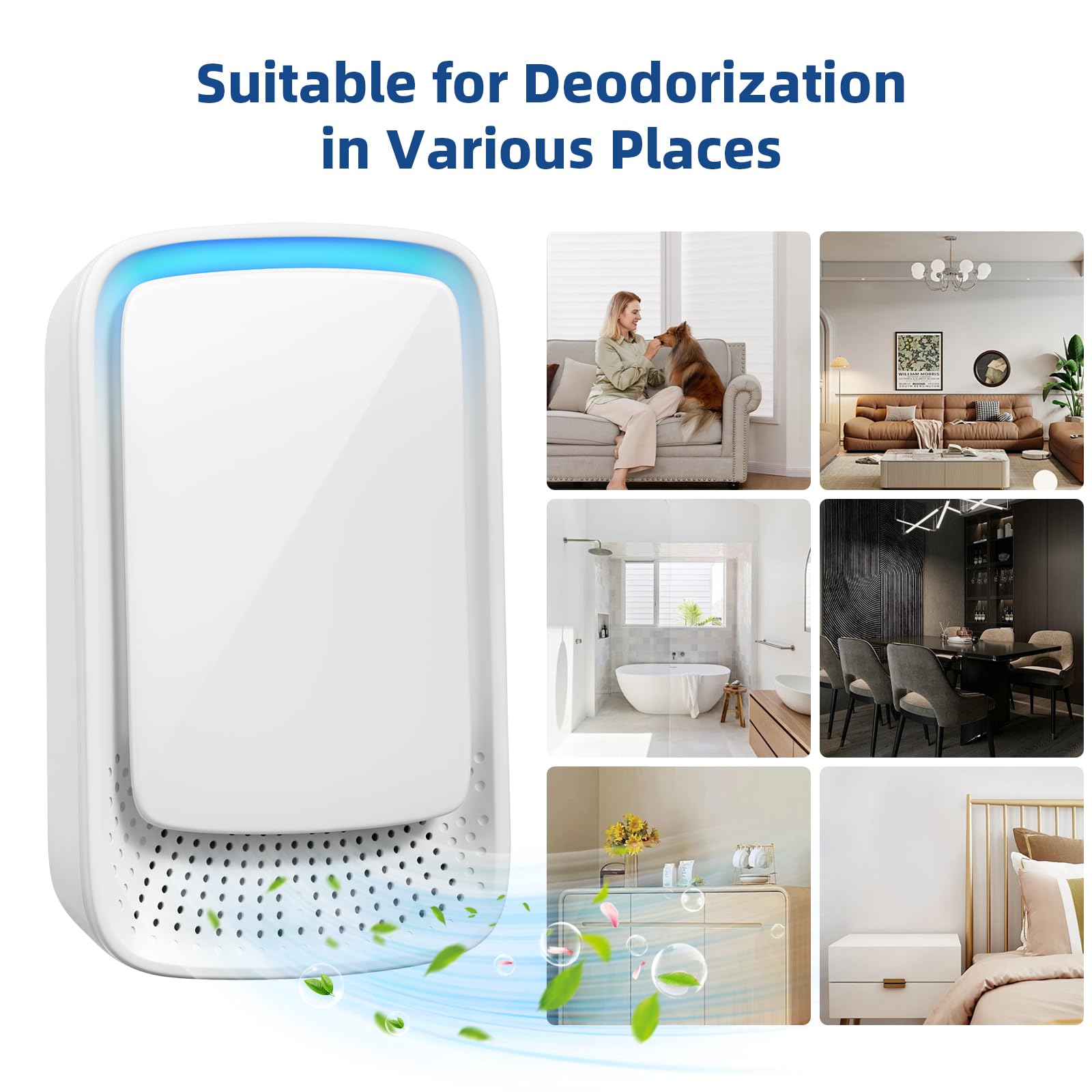 Snapklik.com : Plug In Ionic Air Purifier: 4 Pack Air Ionizers For Home ...