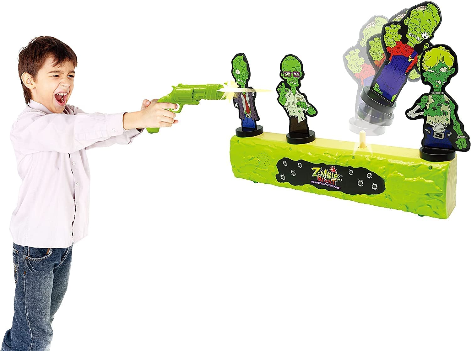 Zombie Blast Safe Infrared Toy Gun Target Game For Kids | Desertcart ...