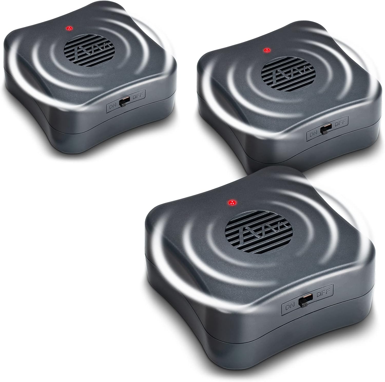 GARDIGO® Mouse Repellent Mobile - Set of 3 | Ultrasonic Pest Repeller ...
