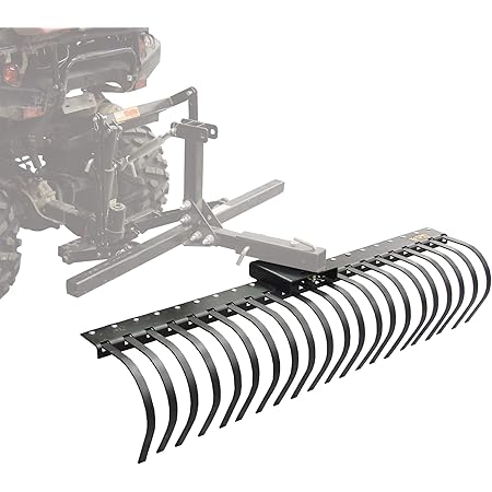 Amazon.com: Yard Tuff 60 Inch ATV Tow Behind Durable Steel Landscape ...