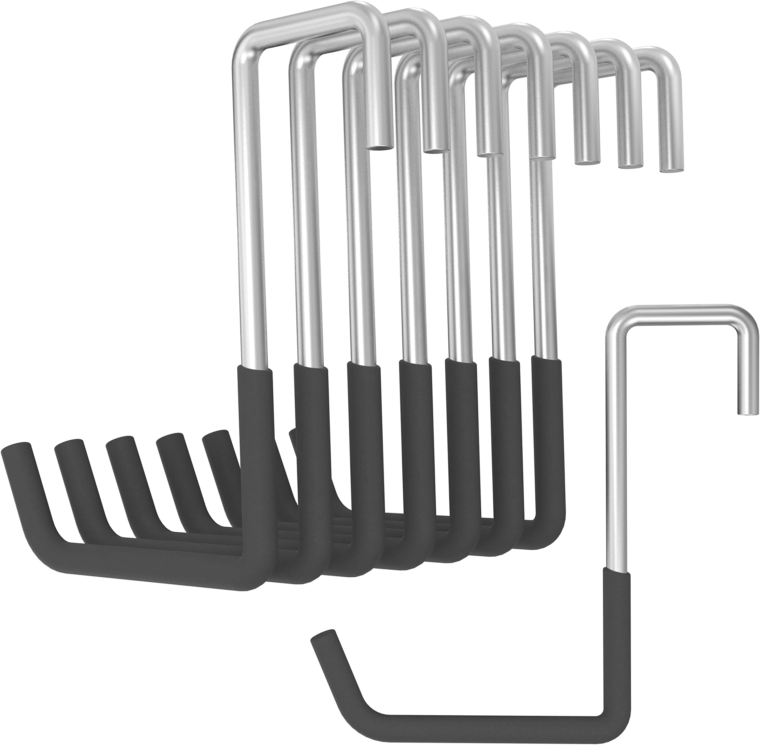 Acrux7 16 Pack Rafter Hooks Heavy Duty Rafter Hanger Vinyl Coated Large ...