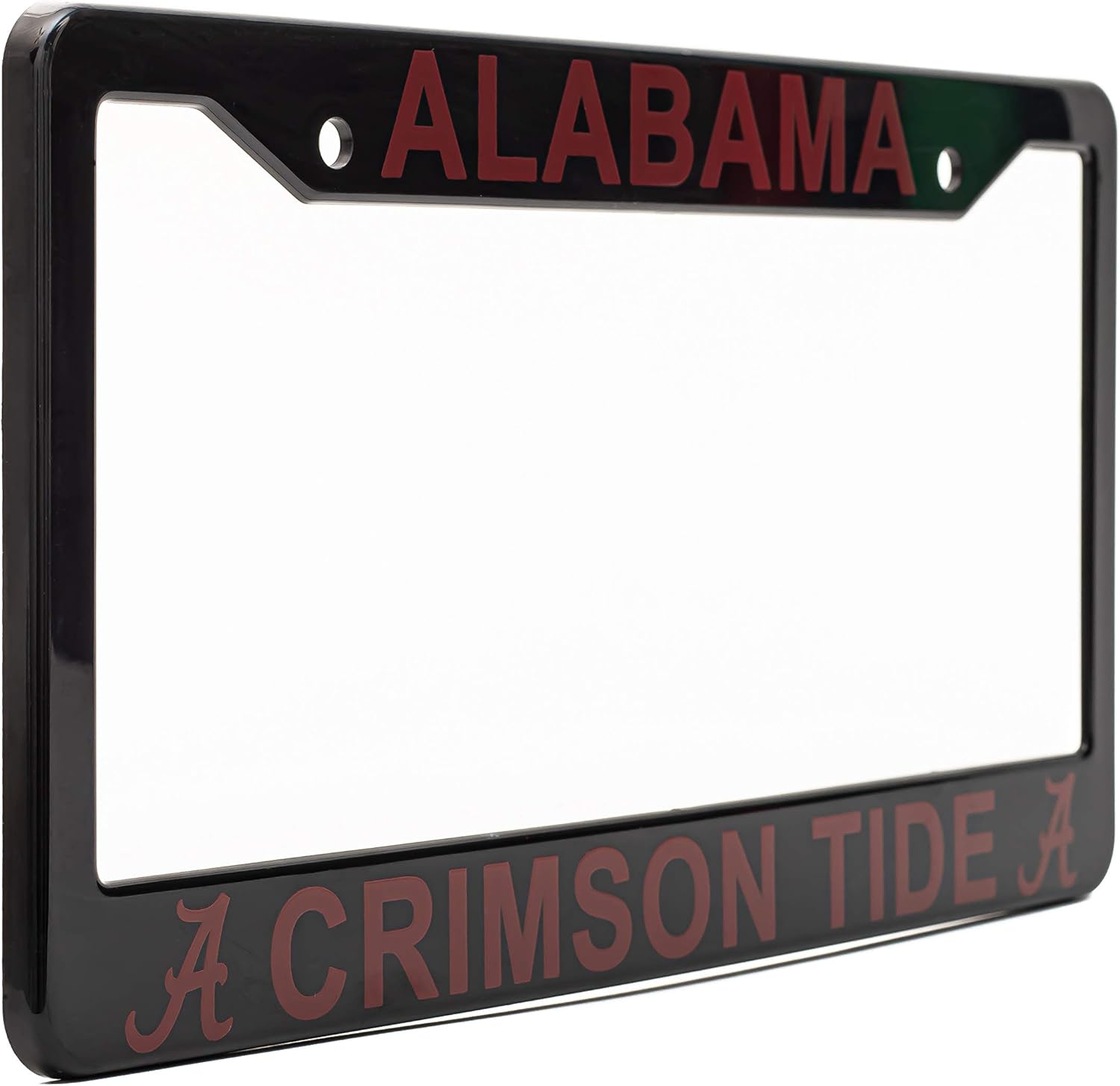 Amazon.com: EliteAuto3K Alabama Crimson Tide License Plate Frame Cover ...