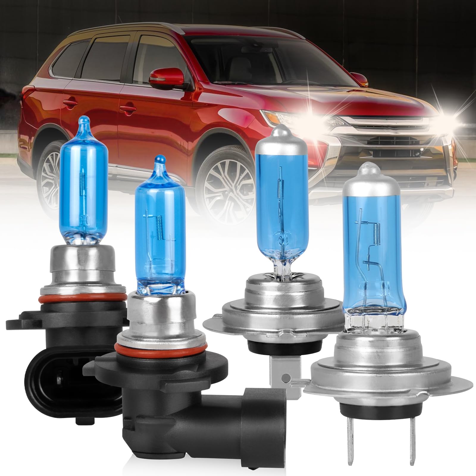 Amazon.com: NSDXCT For Mitsubishi Outlander 2014-2020 Halogen Light ...