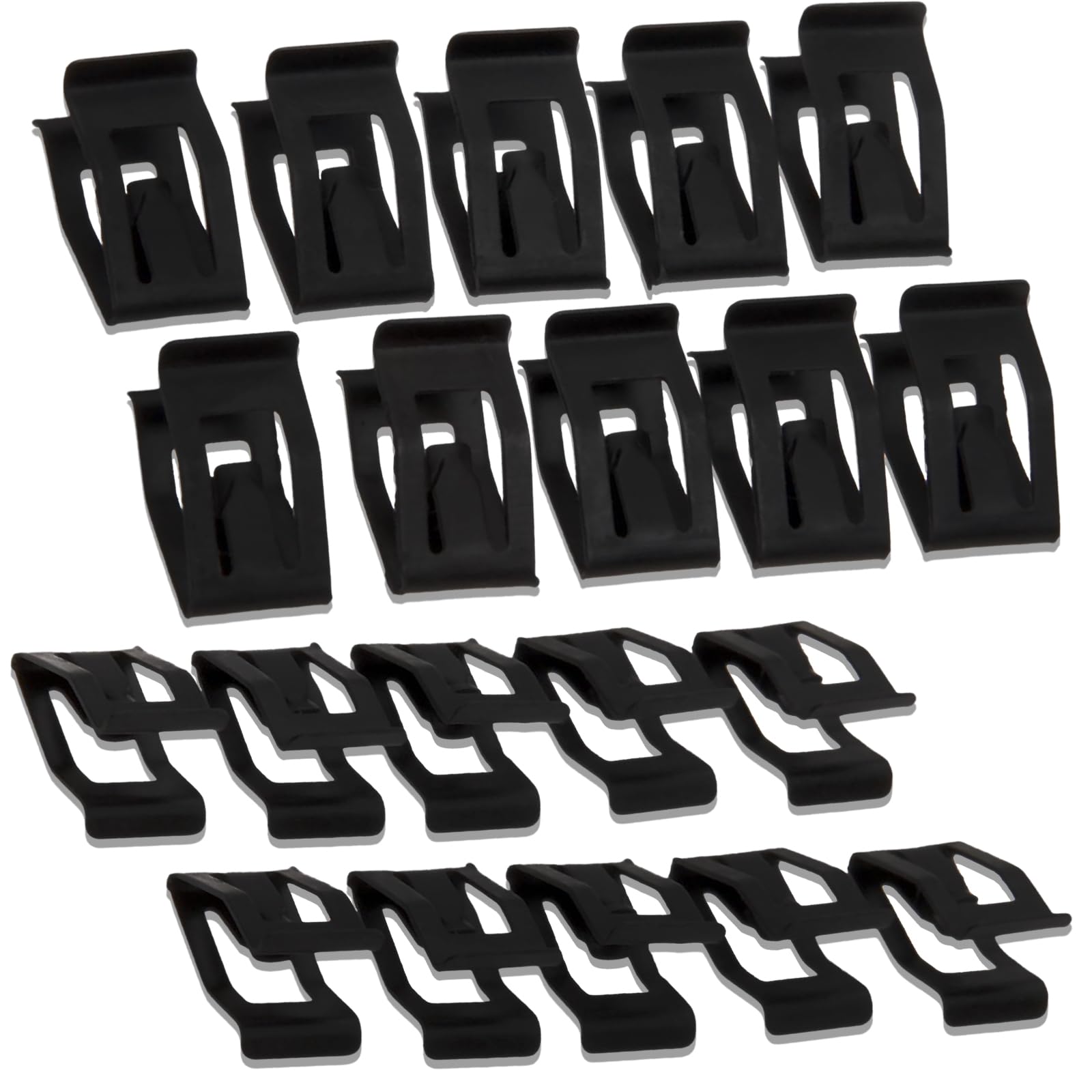 Amazon.com: 20 Pcs Universal Dashboard Trim Clips, Metal Trim Retainer ...