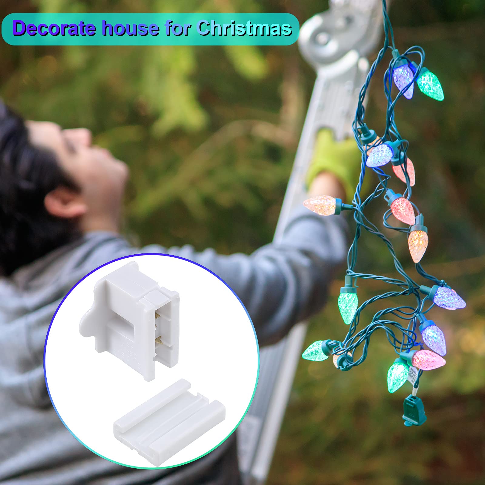 Snapklik.com : SPT-1 Christmas Light Slip Plug Female Plug Vampire Plug ...