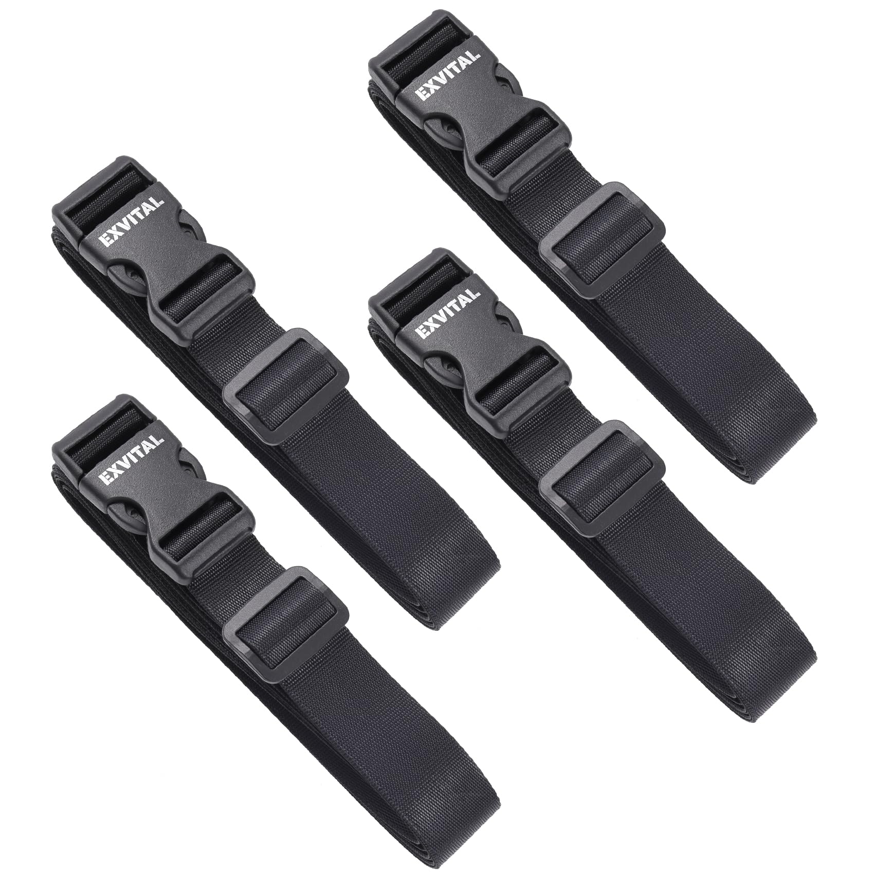 Amazon.com: EXVITAL Nylon Buckle Straps, Adjustable Straps with Quick ...