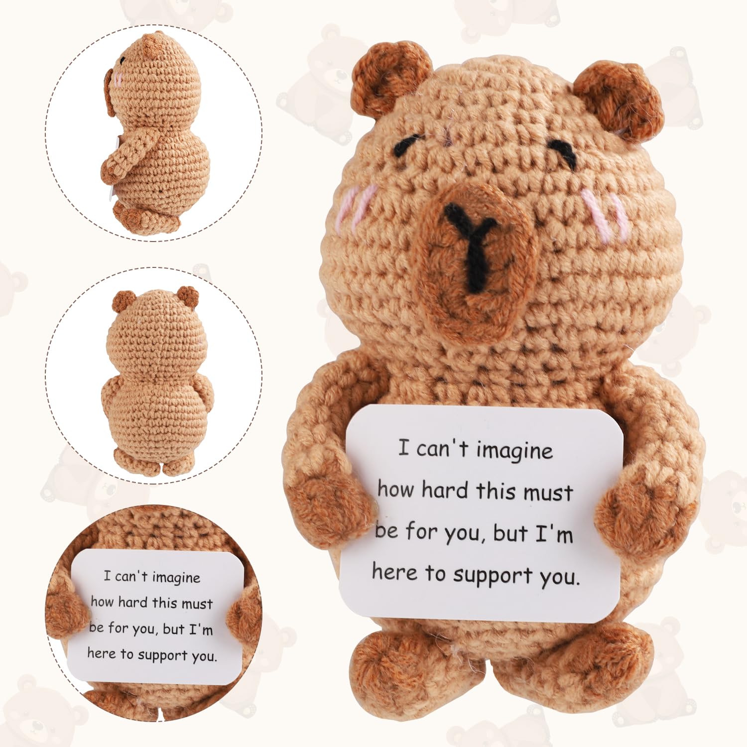 Capybara Fidget TOYMIS Funny Little Capybara With Positive Character ...