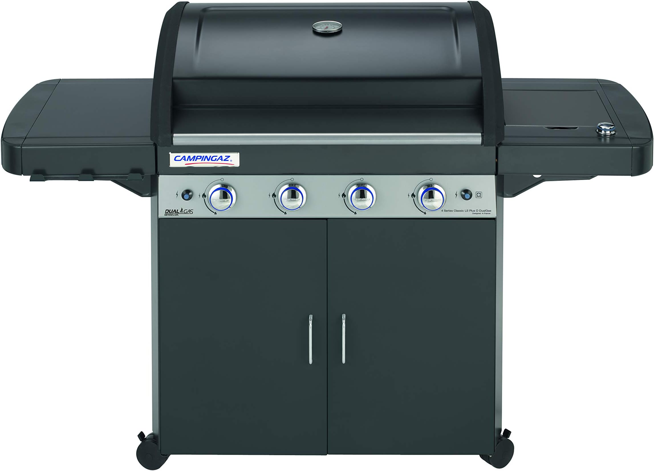 Campingaz 4 Series LS Plus Dual Gas Barbecue con 2 Grill, 4 Bruciatori ...
