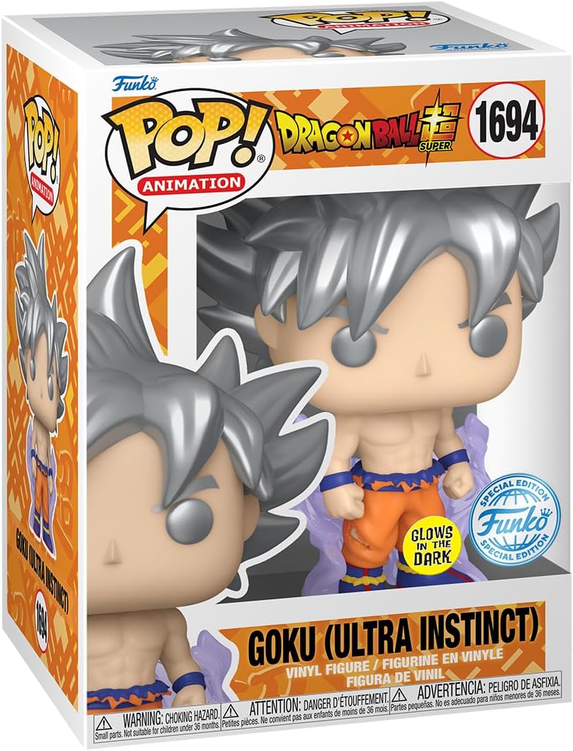 Funko Pop Goku (Ultra Instinto) Brilla En La Oscuridad Edición Especial ...