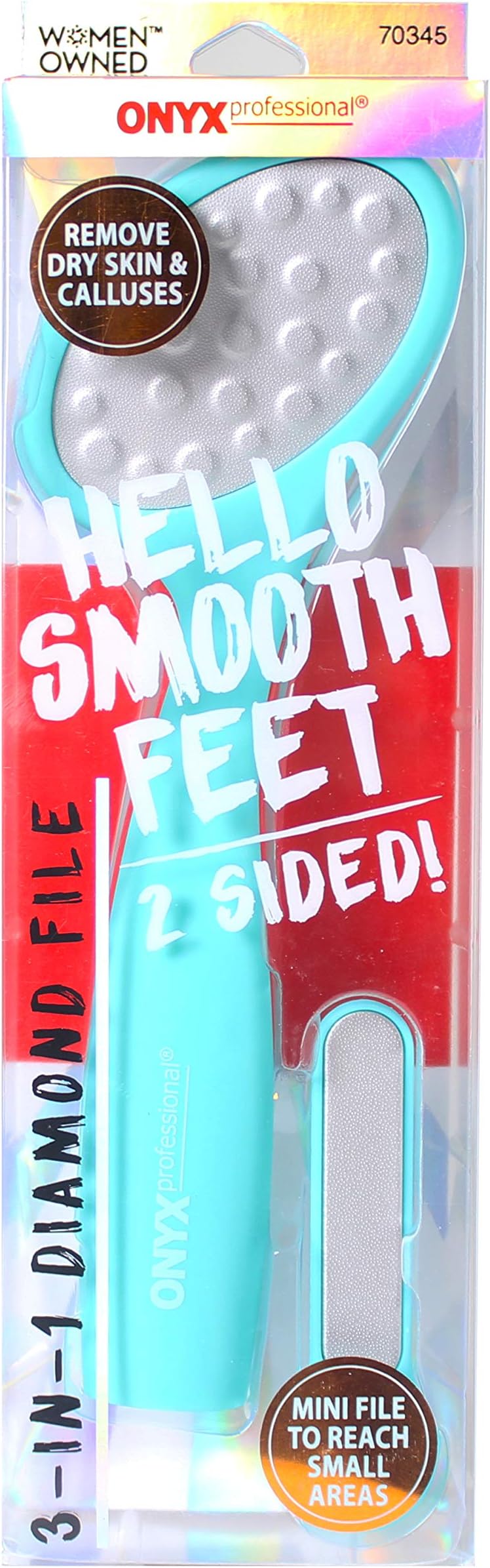 Amazon.com : Onyx Professional Foot Rasp, No Mess Callus Remover for ...