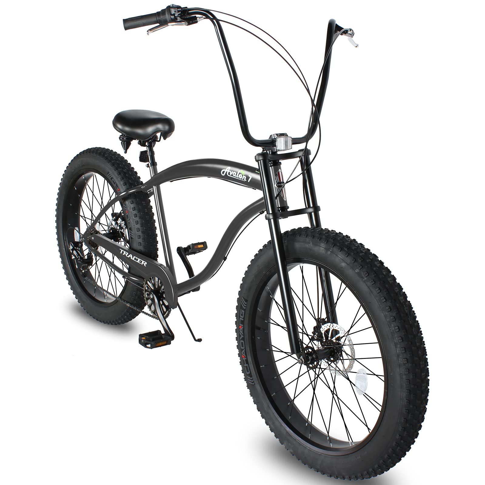 Tracer Beach Cruiser Bike Review: 26/29 Inch Fat Tire, Hi Ten Steel ...