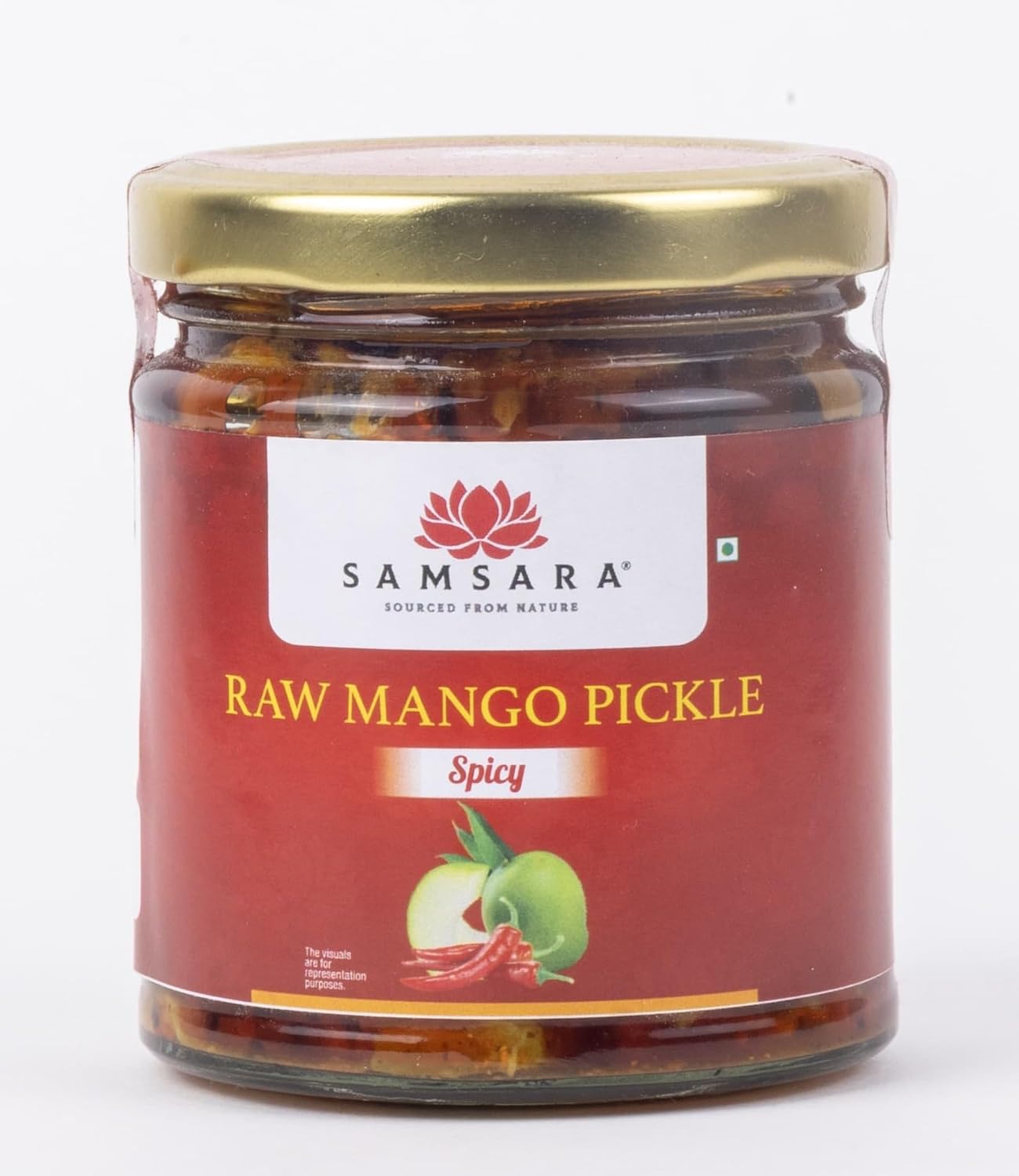 Samsara Spicy Mango Pickle | Tangy & Fiery Delight | Authentic Homemade ...