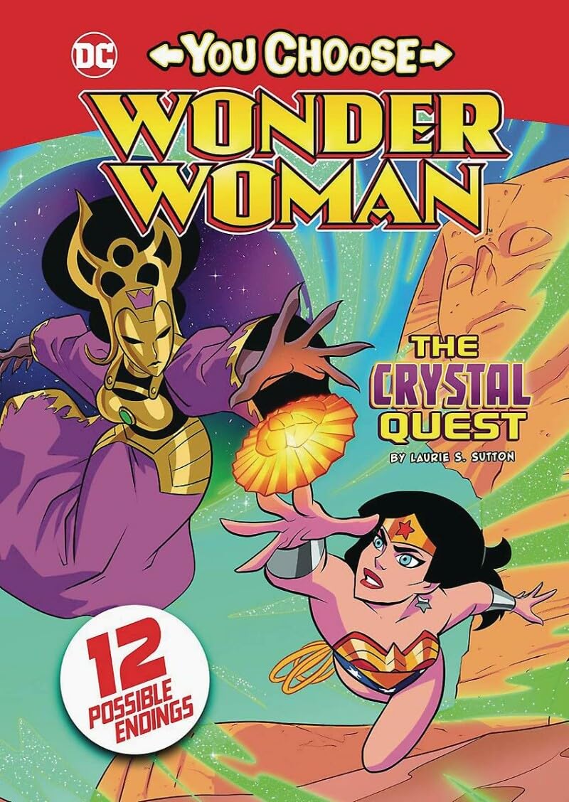 Amazon.com: The Crystal Quest (You Choose Stories: Wonder Woman ...