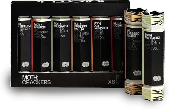 MOTH: Cocktails Cracker Variety Gift Pack, Ready to Drink Cans, Mixed ...