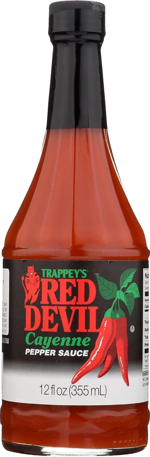Amazon.com : Trappey's Red Devil Sauce Hot, 12 Ounce : Everything Else